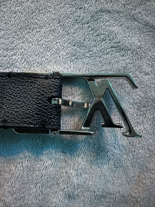 Louis Vuitton Louis Vuitton Black Checkerboard Belt | Grailed