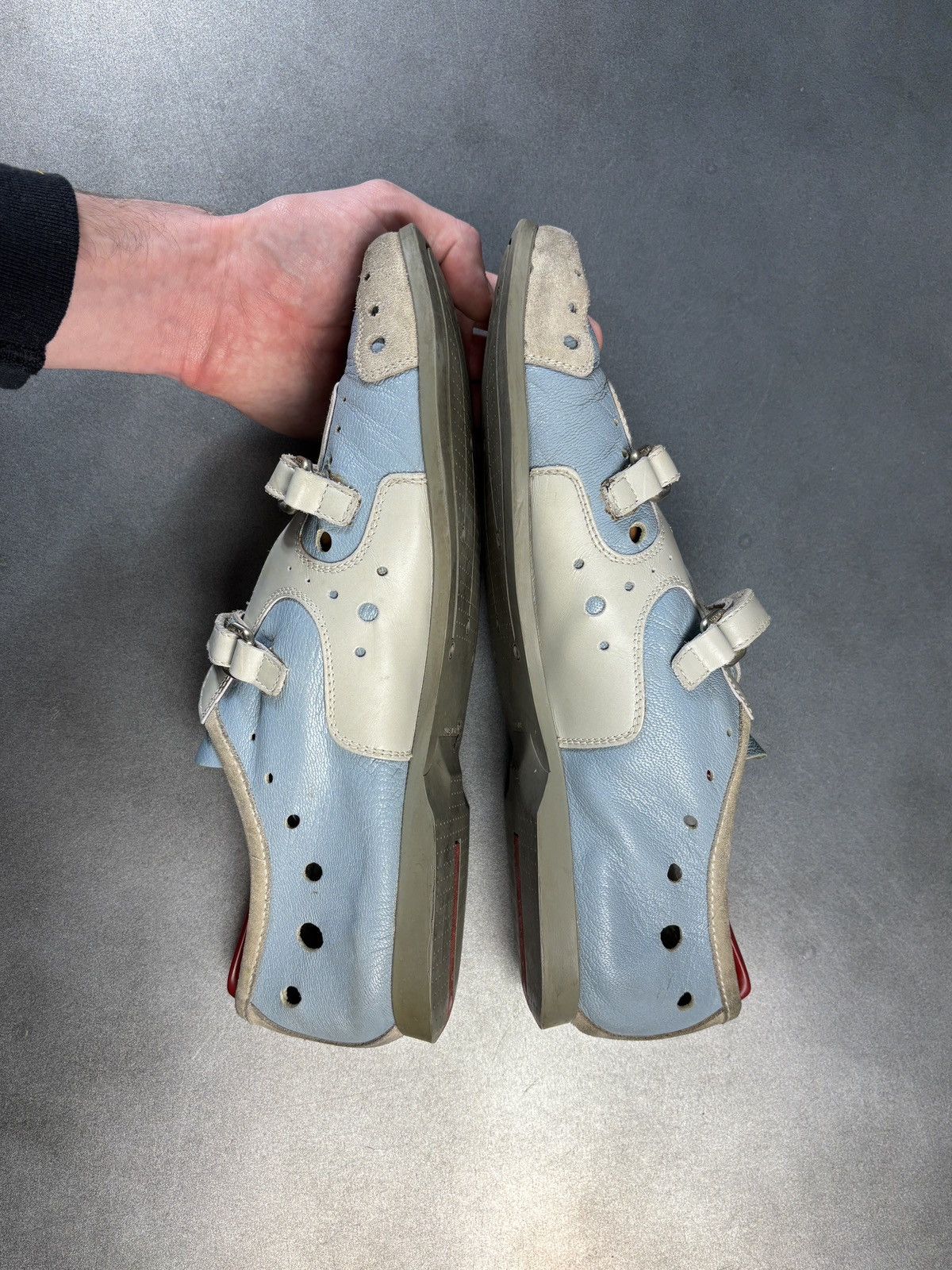 Prada × Vintage S/S 2001 Prada Sport Sneaker Vintage Prada Strap Velcro Low | Grailed