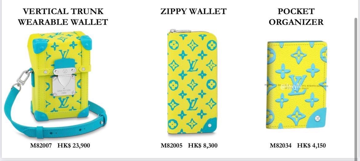 Louis Vuitton Louis vuitton x Yaoi Vertical Trunk Wearable Wallet | Grailed