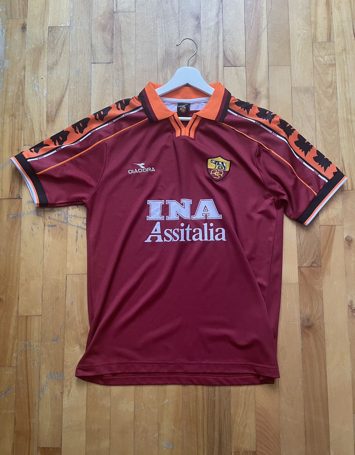 Diadora AC Roma 1998 retro kit | Grailed