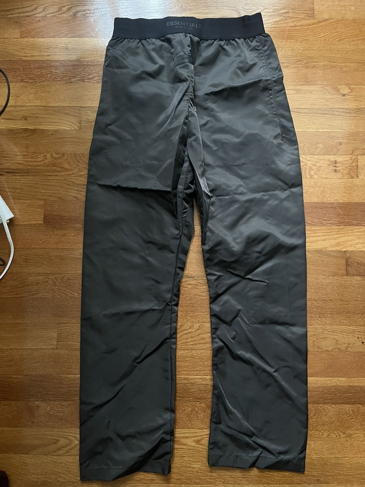 Fear of God Essentials Reflective Track Pants | Grailed