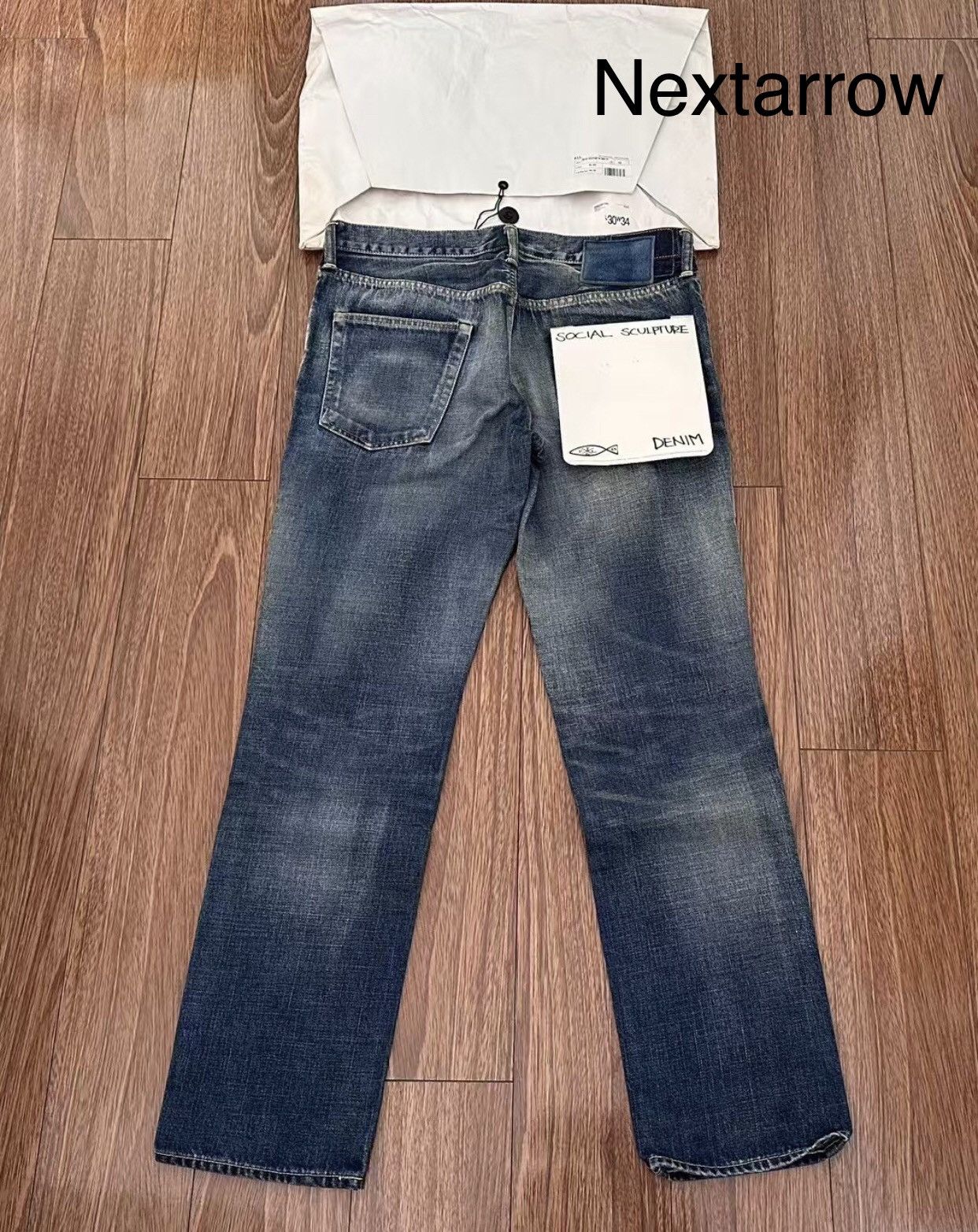 Visvim VISVIM SOCIAL SCULPTURE DMGD-10 D10 jeans 2412-Nextarrow | Grailed