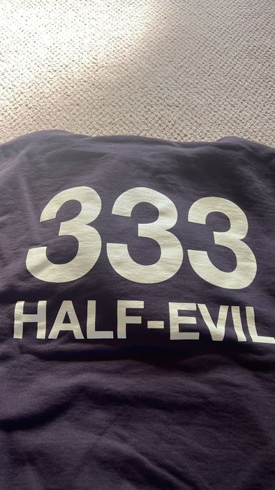 Half Evil Half evil - brown and cream logo | Grailed