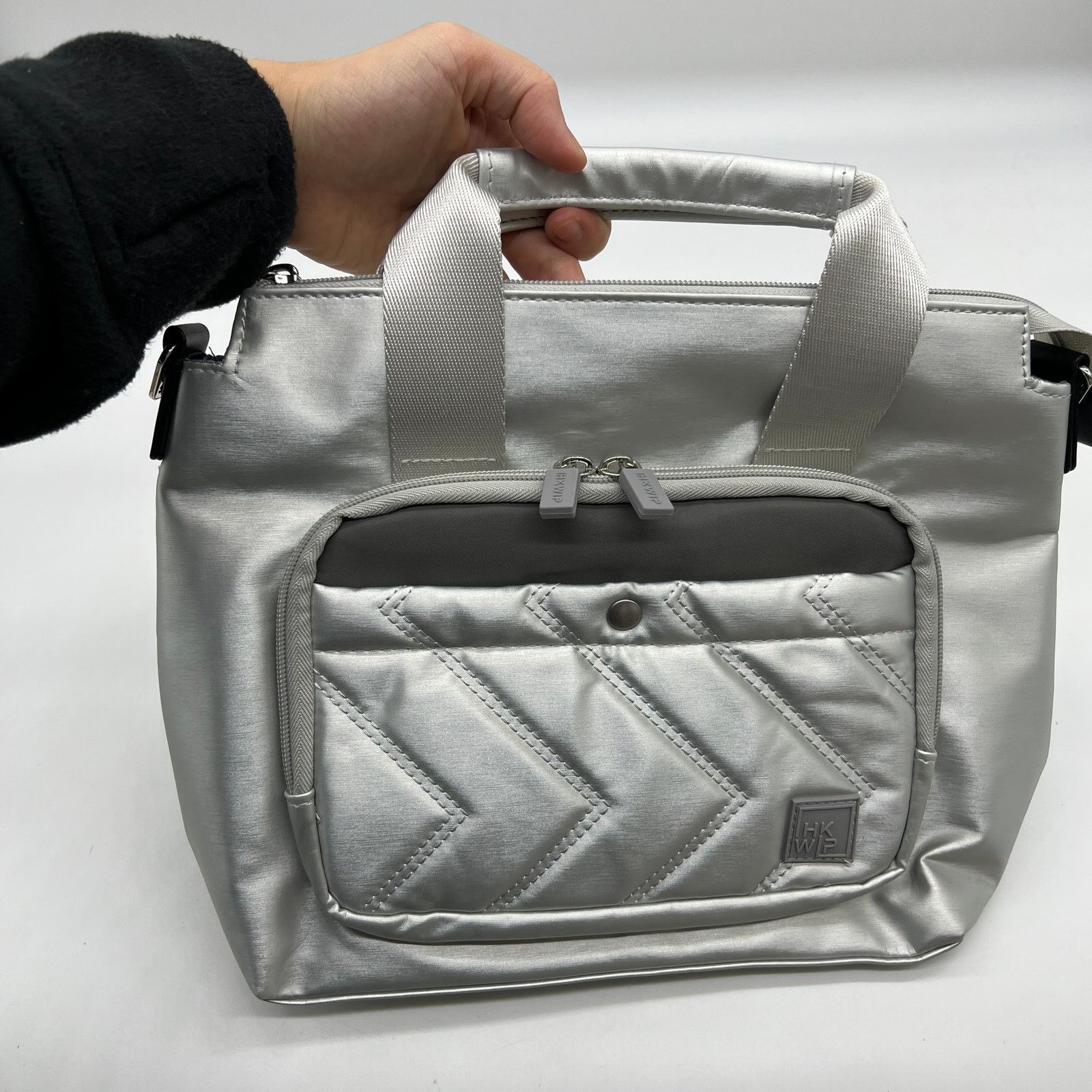 Other IHKWIP Women Purse Mini Tote Encore Edition Silver StoneGray ...
