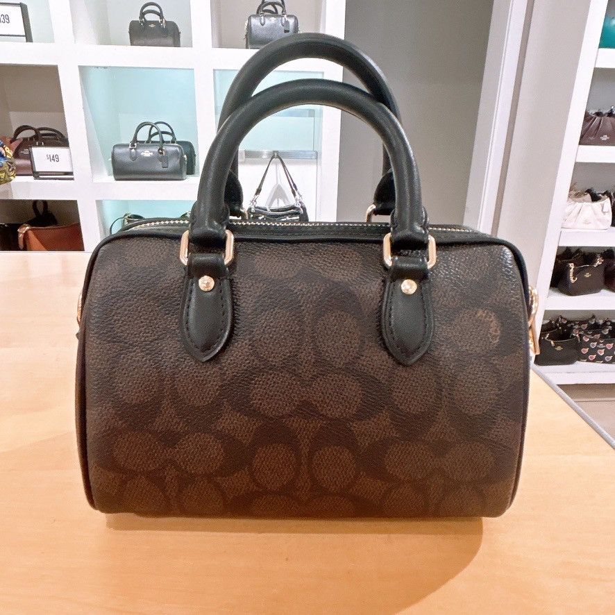 Coach Mini Rowan Crossbody Bag In Signature Canvas CW329 | Grailed