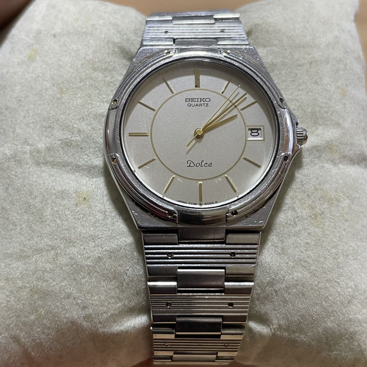 Designer × Seiko × Vintage Seiko Dolce 7732-6000 Quartz Watch WORKING ...