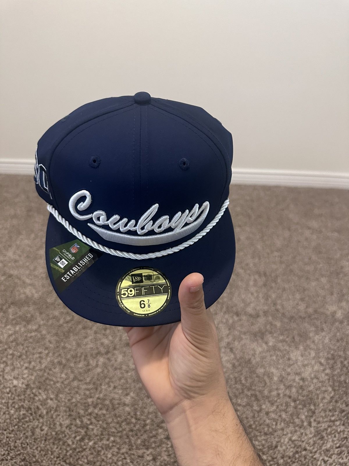 New Era Dallas Cowboys Rope 2019 Onfield New Era Fitted Hat | Grailed