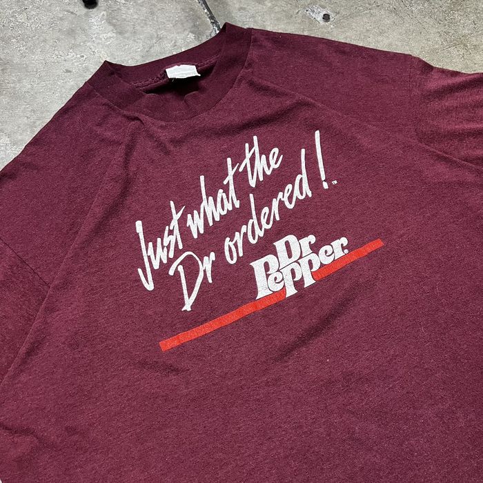 Vintage Vintage 90s Dr Pepper Promotional Graphic Tee Soda pop RARE ...