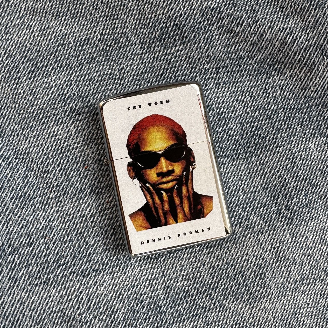 Made In Usa × Vintage Dennis Rodman The Worm 🪱 retro lighter, Work! 90s ...