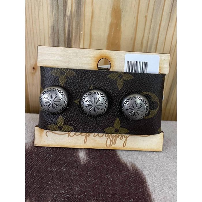 Designer KEEP IT GYPSY Concho Bracelet In Brown | Grailed