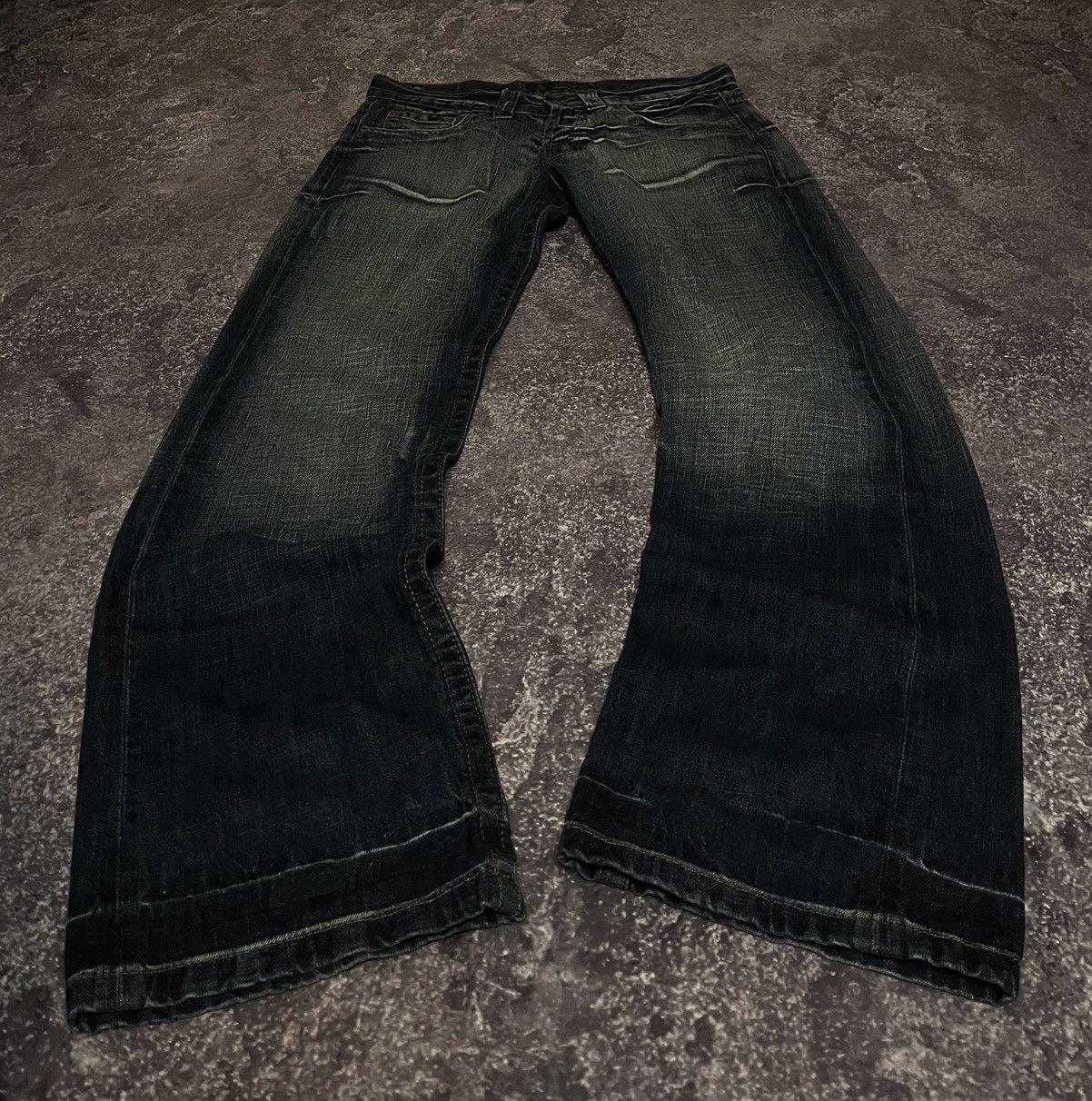 Hysteric Glamour × If Six Was Nine × Le Grande Bleu (L.G.B.) RARE IfSixWasNine LGB style baggy ...