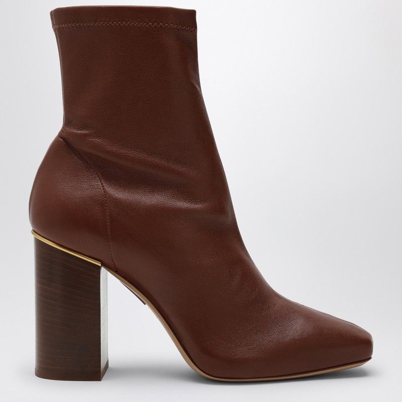Chloe Chloé Cognac-Coloured Ambre Ankle Boot | Grailed