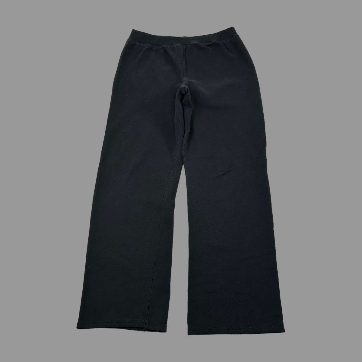 Streetwear × Vintage Vintage blank black baggy sweatpants | Grailed