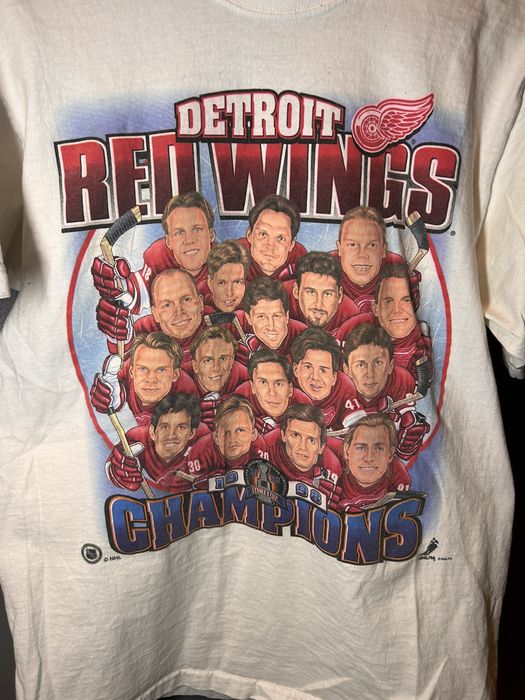 Vintage 1998 Red Wings Stanley Cup Shirt | Grailed