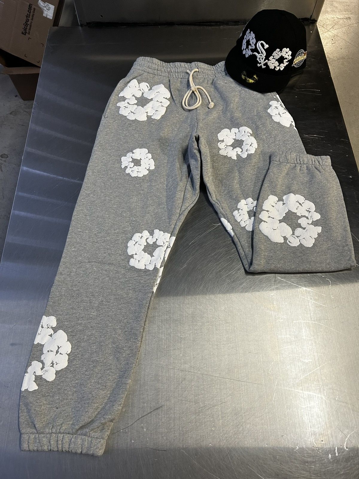 DENIM TEARS Gray Denim Tears Jogger | Grailed
