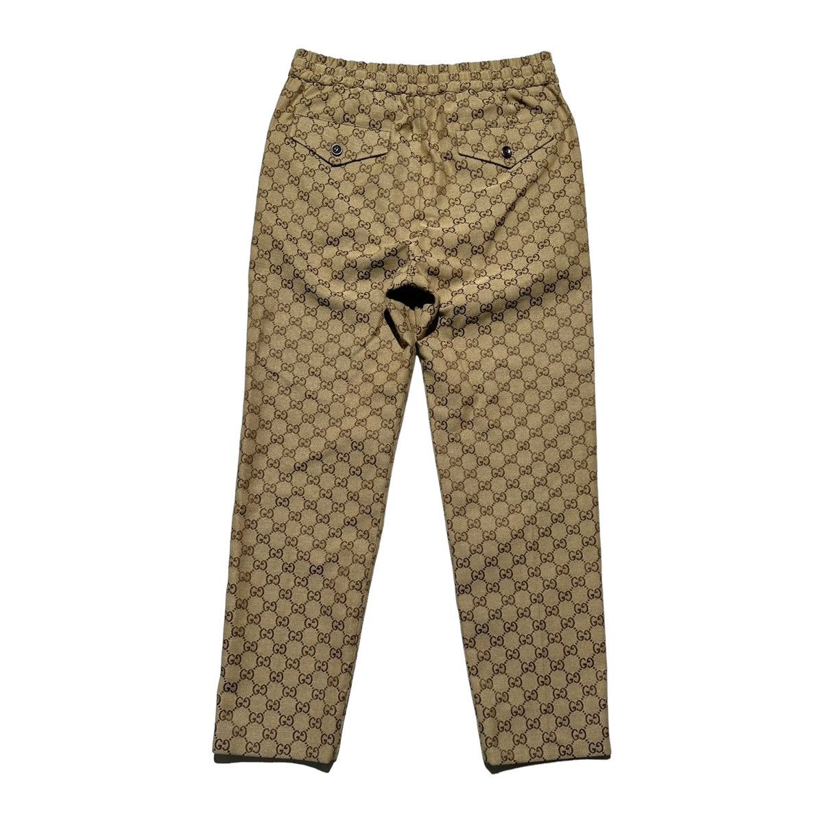 Gucci Adjustable Monogram logo jacquard pants | Grailed