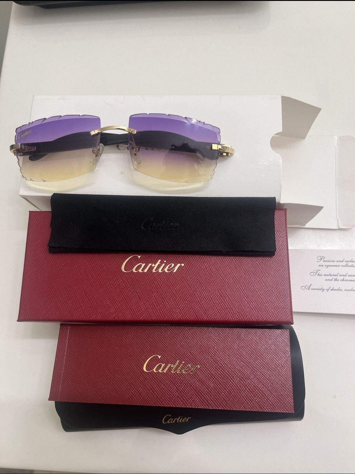 Cartier Cartier White Buffs Diamond Cut | Grailed