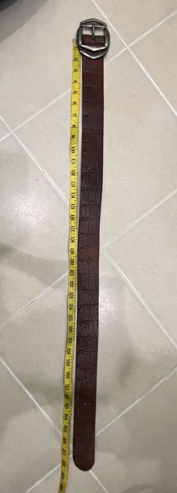 Japanese Brand Japanese Brand Leather Rare Design Buckle Belt | Grailed