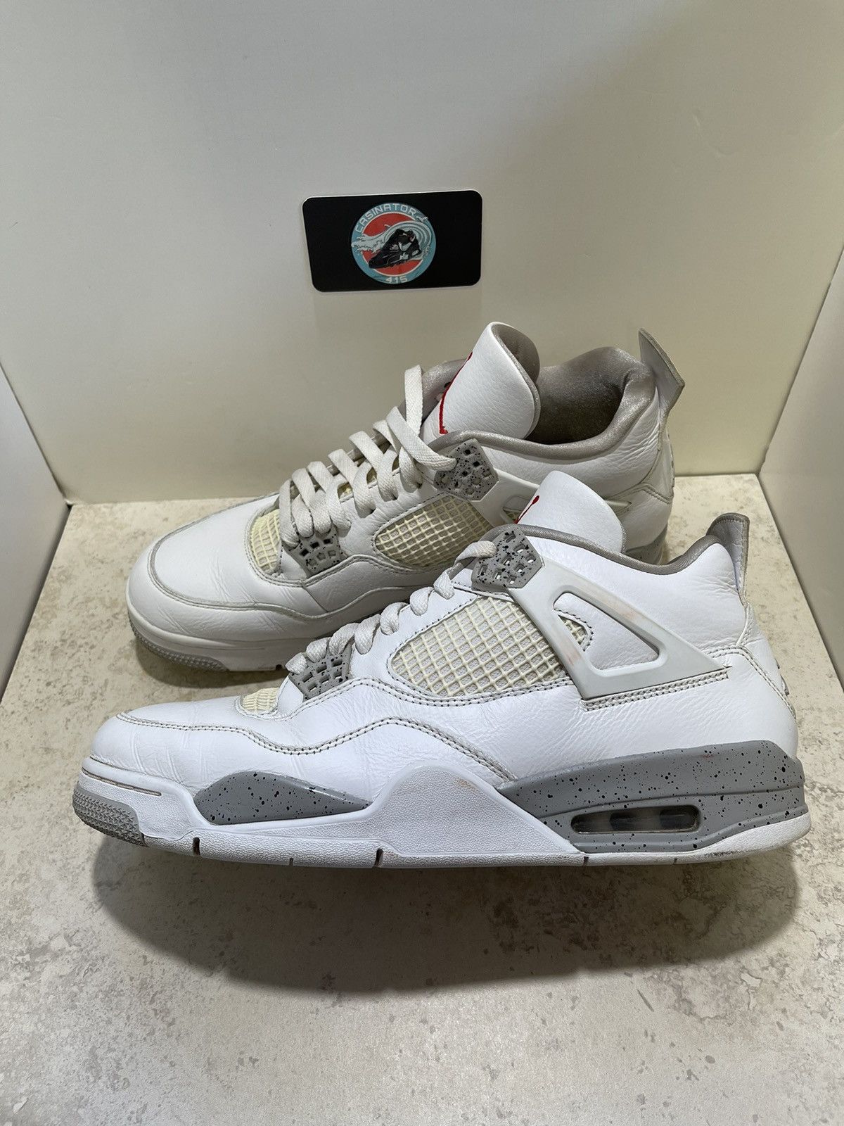 Jordan Brand × Nike Air Jordan 4 Retro White Oreo СТ8527-100 Size 11.5 ...