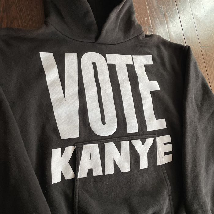 Kanye West Kanye West “Vote Kanye” Hoodie | Grailed