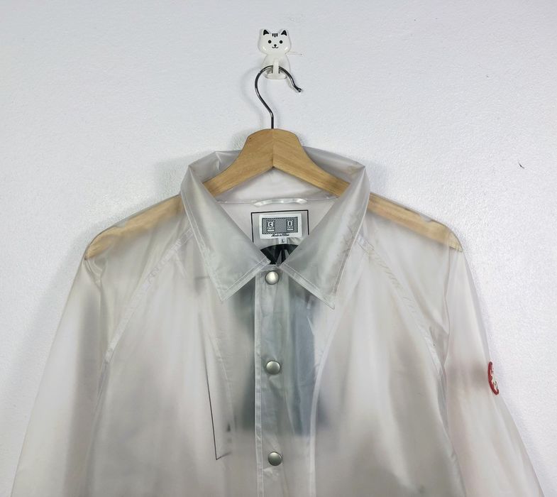 Cav Empt Rare Cav Empt Transparent PVC Rain Jacket | Grailed