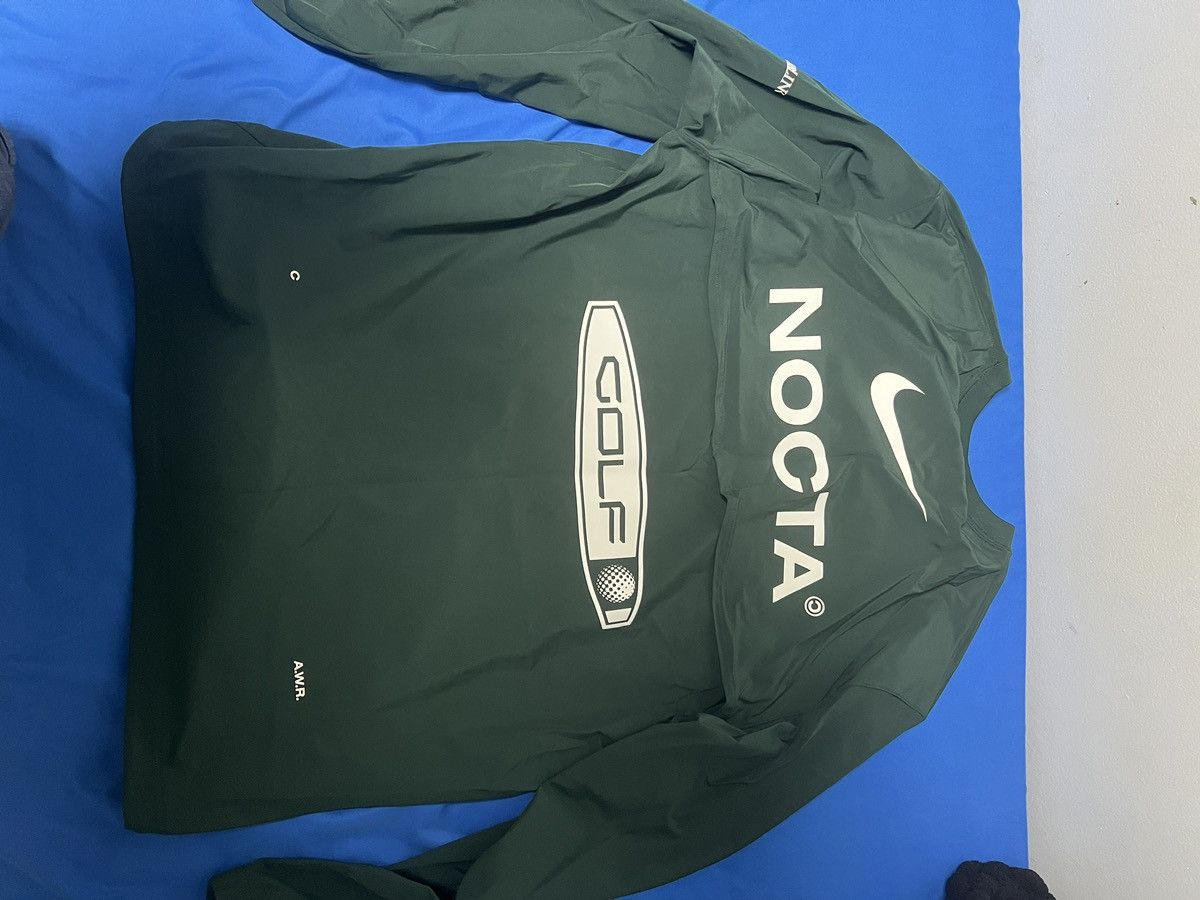 Nike × Octobers Very Own Nocta green golf overshirt | Grailed