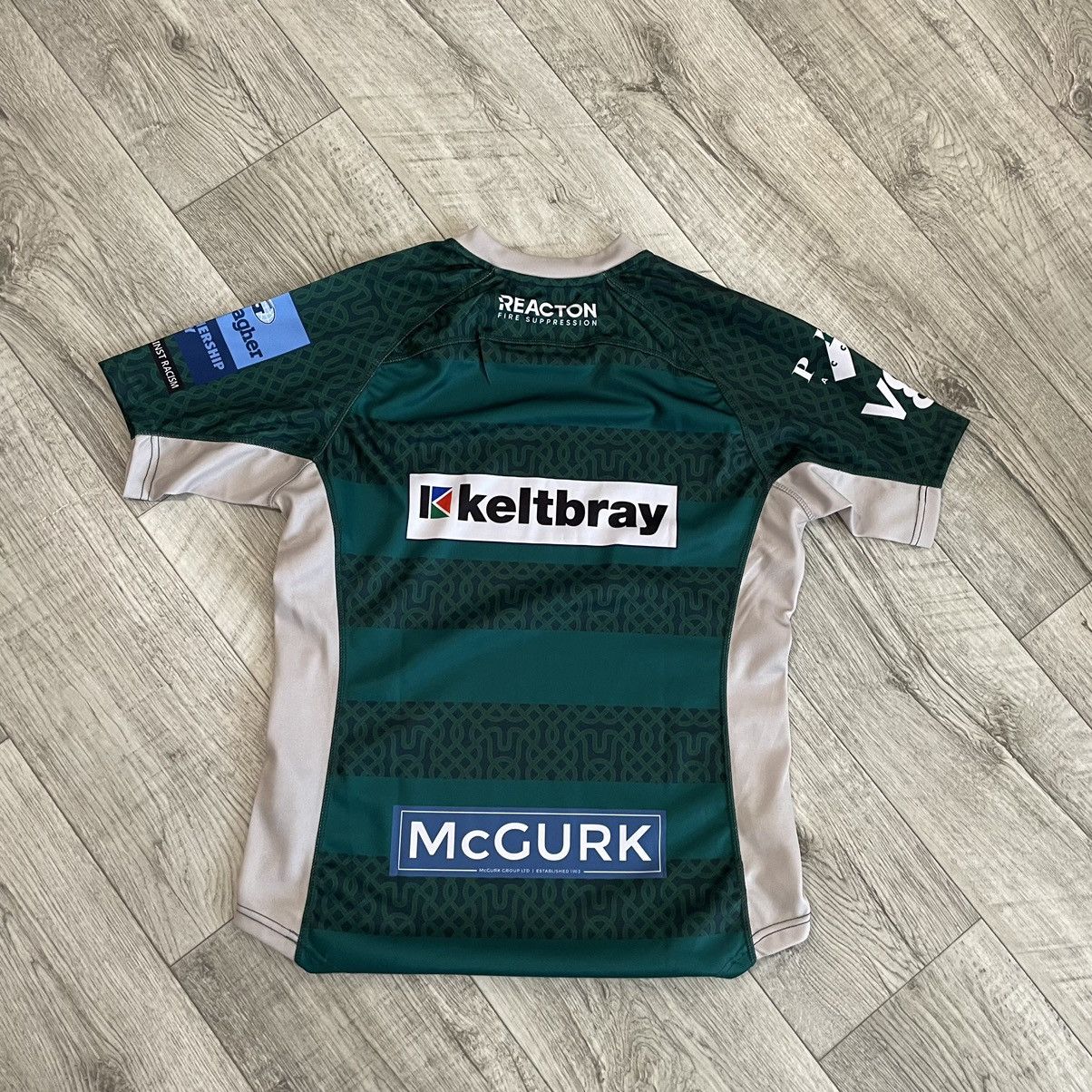 Vintage BLK London Irish TML gallagher rugby 90s jersey shirt | Grailed
