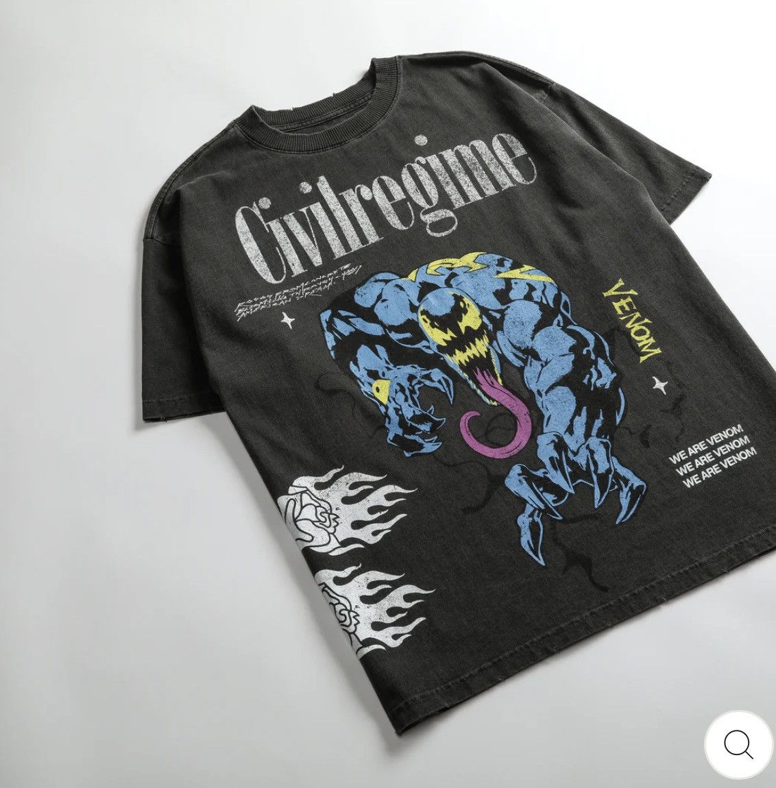 Darc Sport CIVIL REGIME X DARC SPORT X MARVELS SPIDER-MAN VENOM SHIRT ...