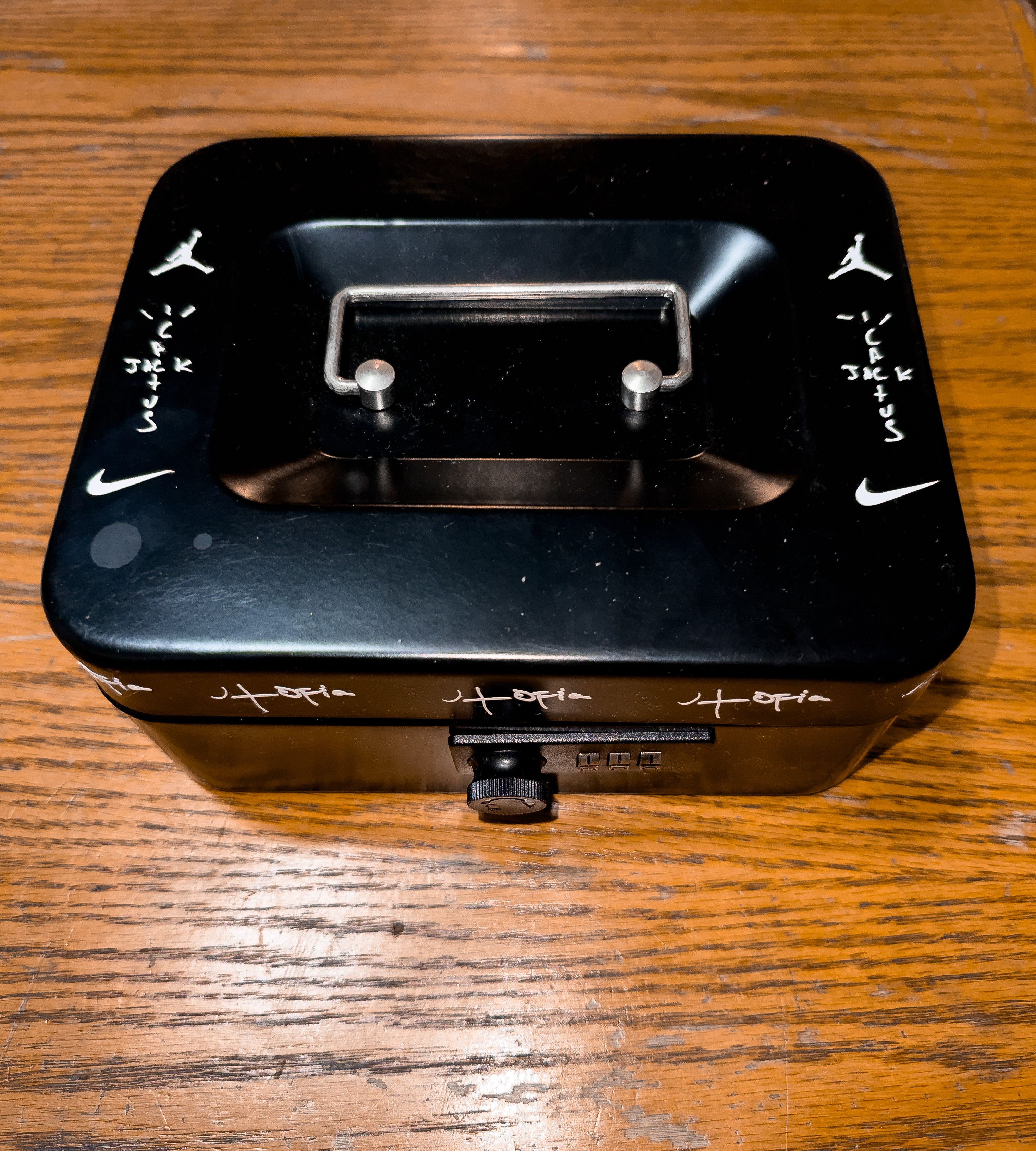 Nike Travis Scott - Nike/Jordan - Utopia Lock Box - 1/46 (Egypt) | Grailed