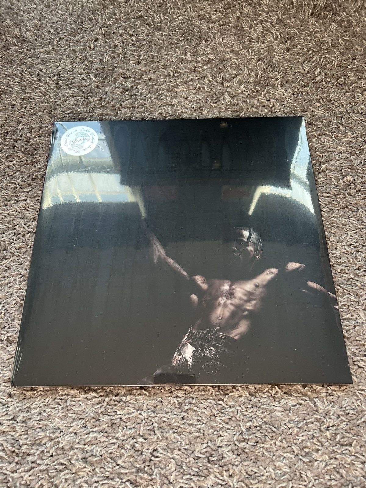 Travis Scott Travis Scott Utopia Vinyl LP Cover 1 | Grailed