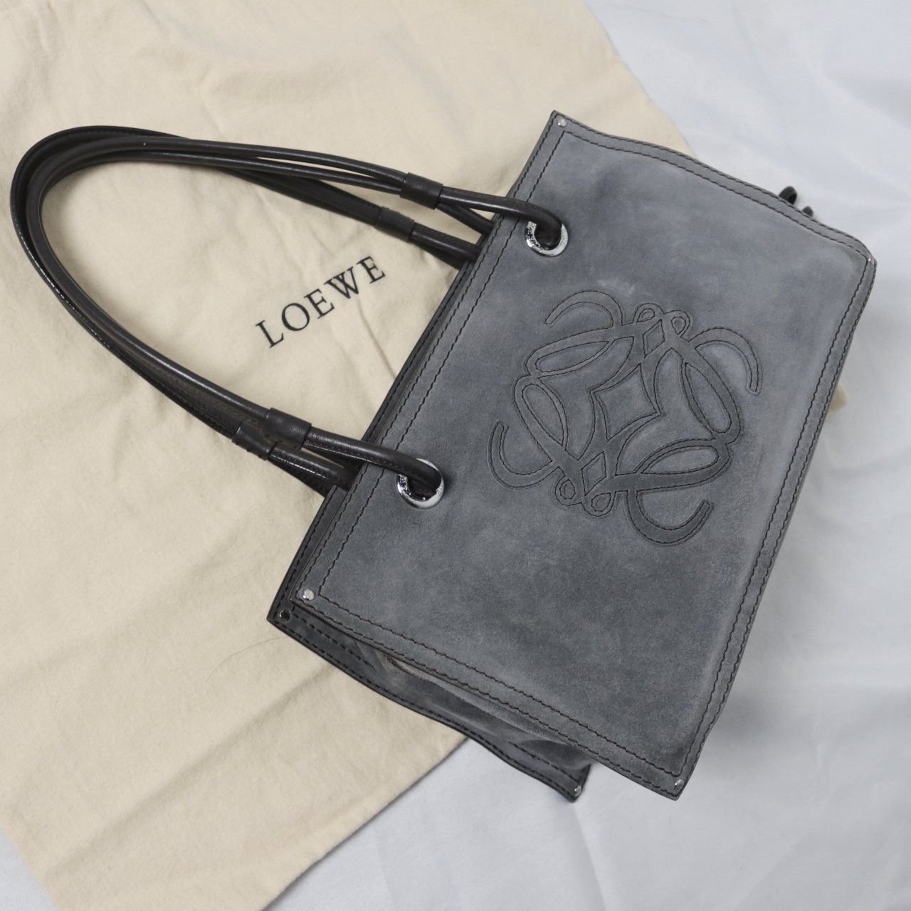 Loewe Iconic Loewe Anagram Satchel Bag | Grailed