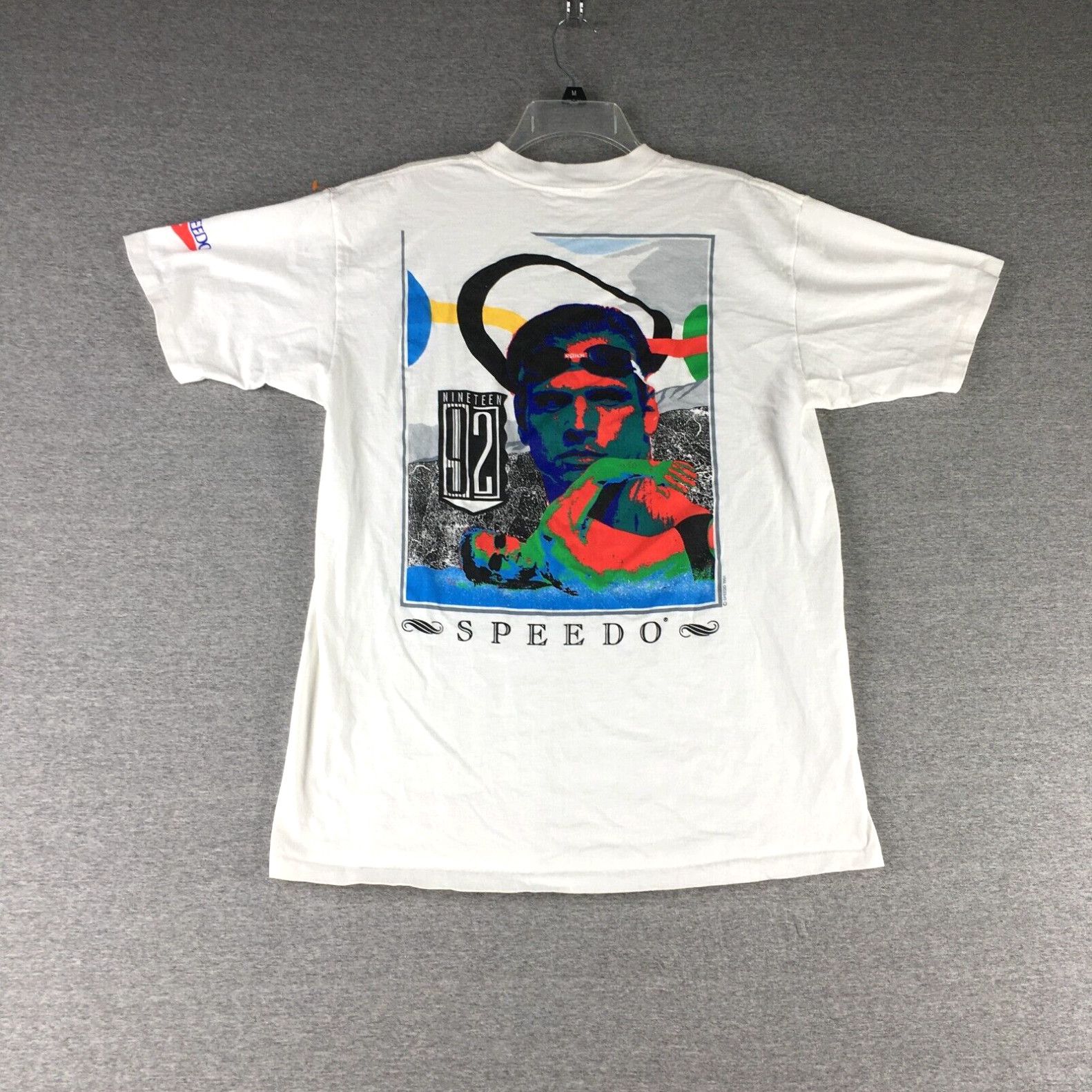 Speedo Vintage Speedo Shirt Mens Extra Large Single Stitch 1992 Crew ...