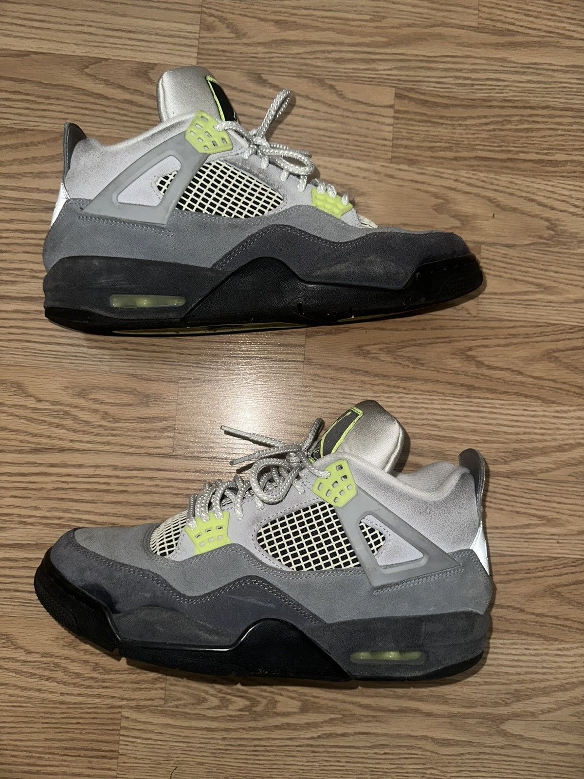 Jordan Brand Retro 4 Neons | Grailed