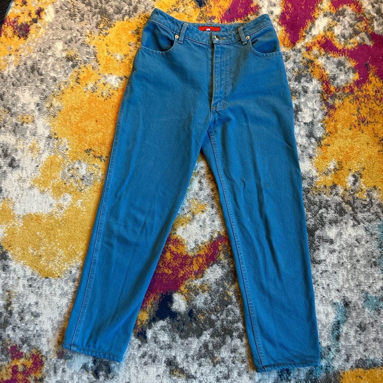 Eckhaus Latta Overdyed EL jean | Grailed