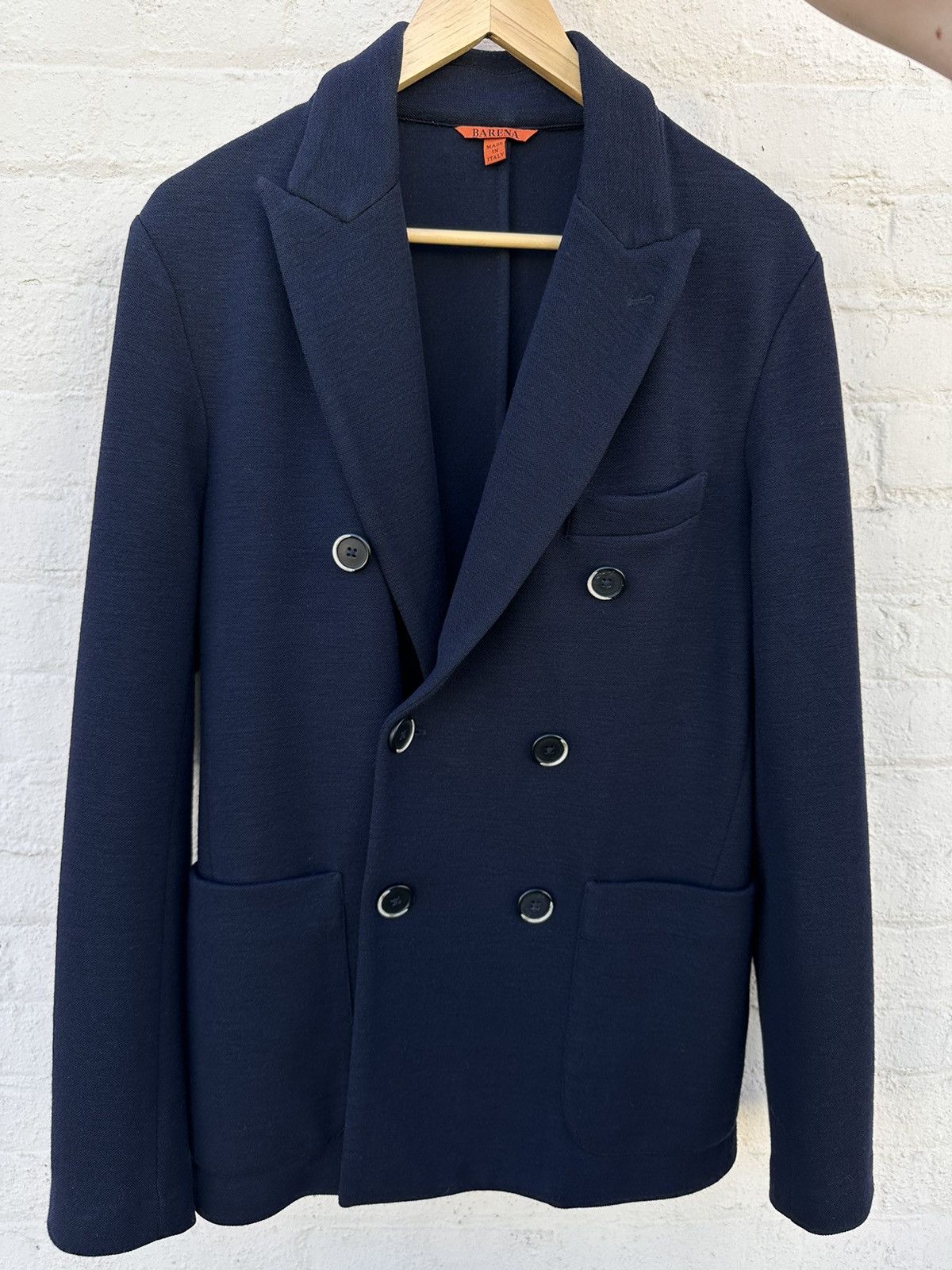 Barena × Monocle Barena x Monocle Double Breasted Blazer Navy | Grailed