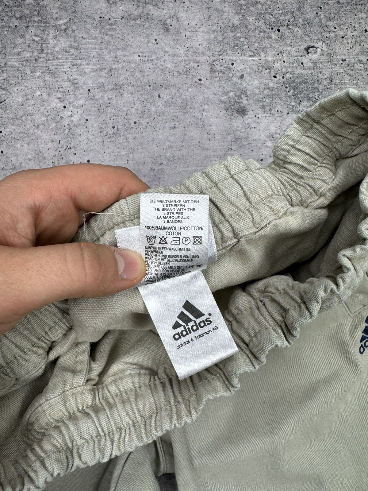 Adidas Vintage 90’s Y2K Style Adidas Logo Cotton Pants Trousers | Grailed