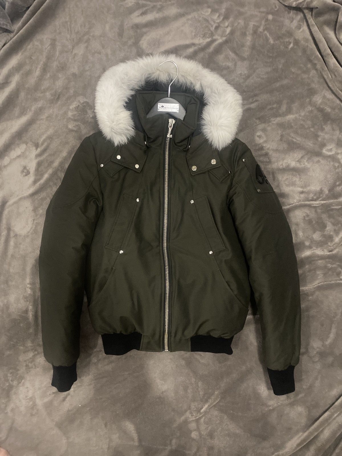 Moose Knuckles Green Moose Knuckle Bomber Size S | Grailed