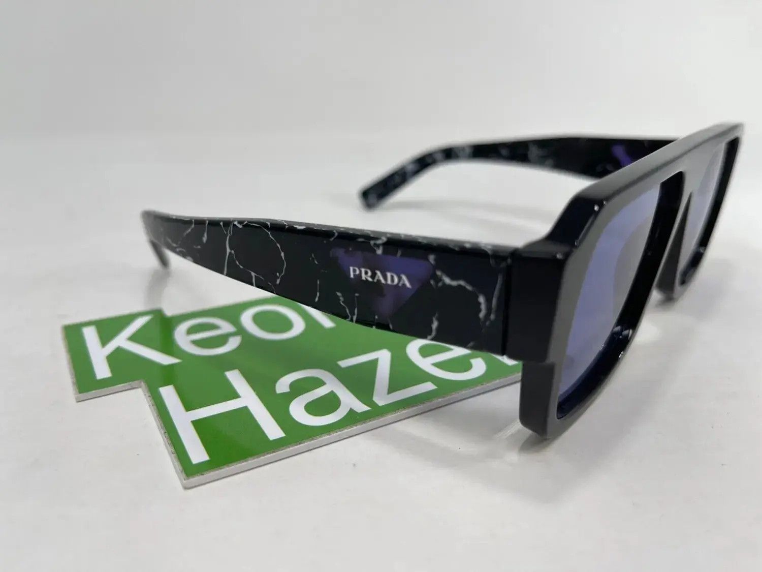 Prada PRADA Sunglasses SPR 22Y Sport Star Symbole Shield Wrap Mask ...