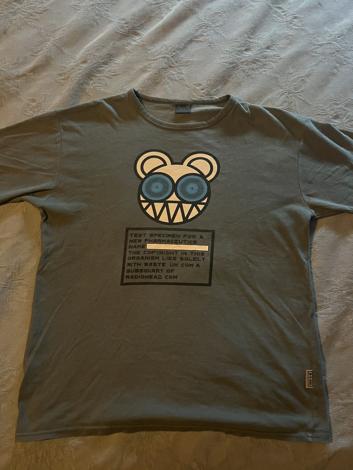 Vintage Radiohead waste band shirt | Grailed