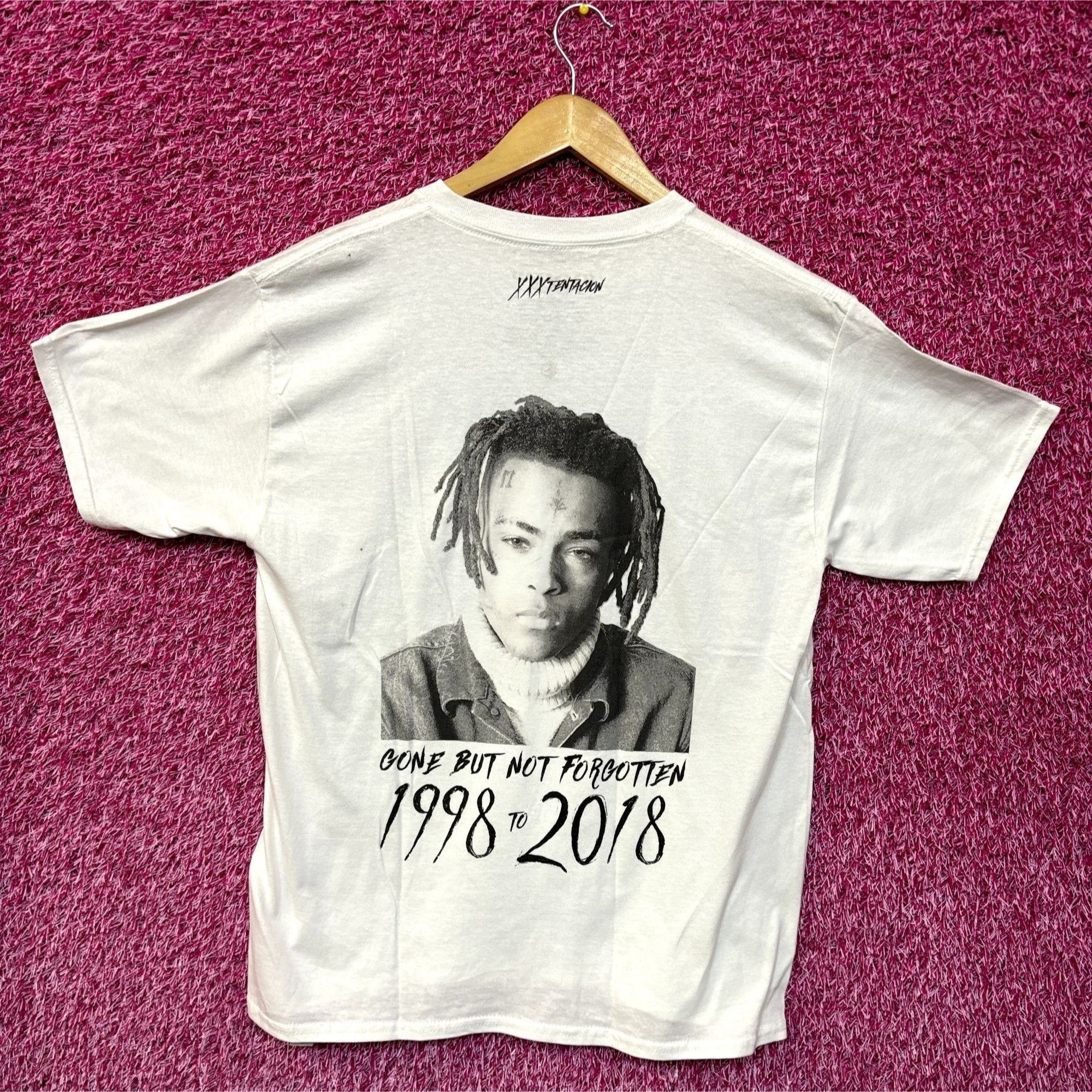 Rap Tees × Streetwear XXXTentacion Gone But Not Forgotten Tribute Rap ...