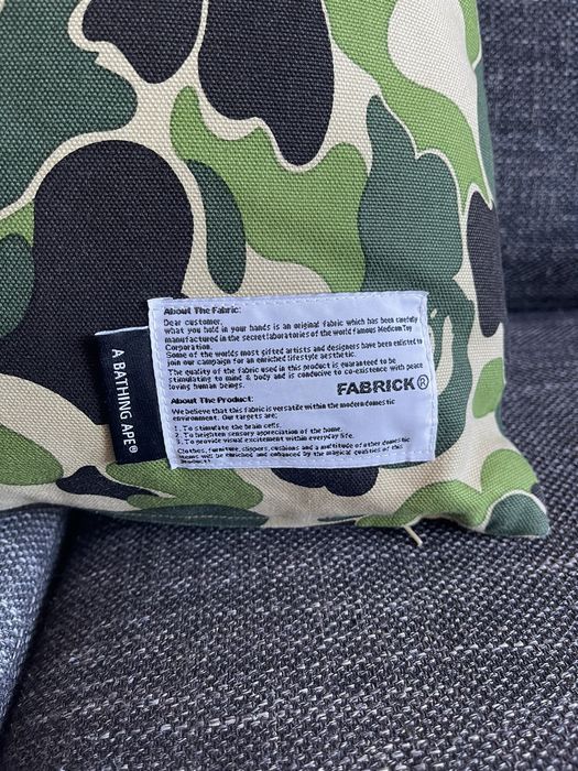 Bape Bape ABC Camo Pillow 20” x 20” | Grailed