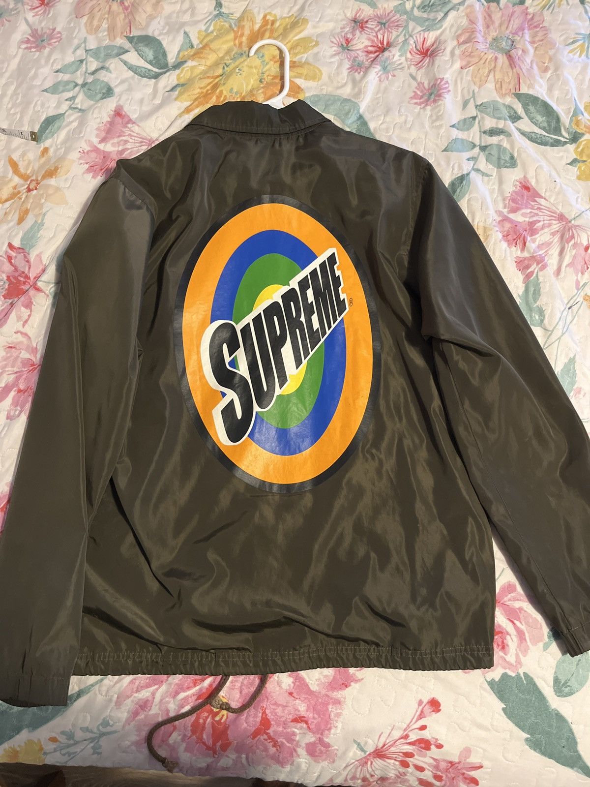 Supreme Vintage supreme spin windbreaker | Grailed
