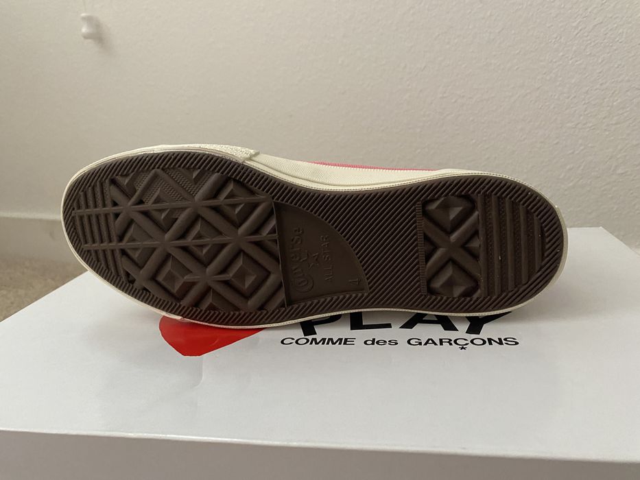 Converse Comme Des Garcons Play x Converse Chuck 70 Hi Top Sneaker ...