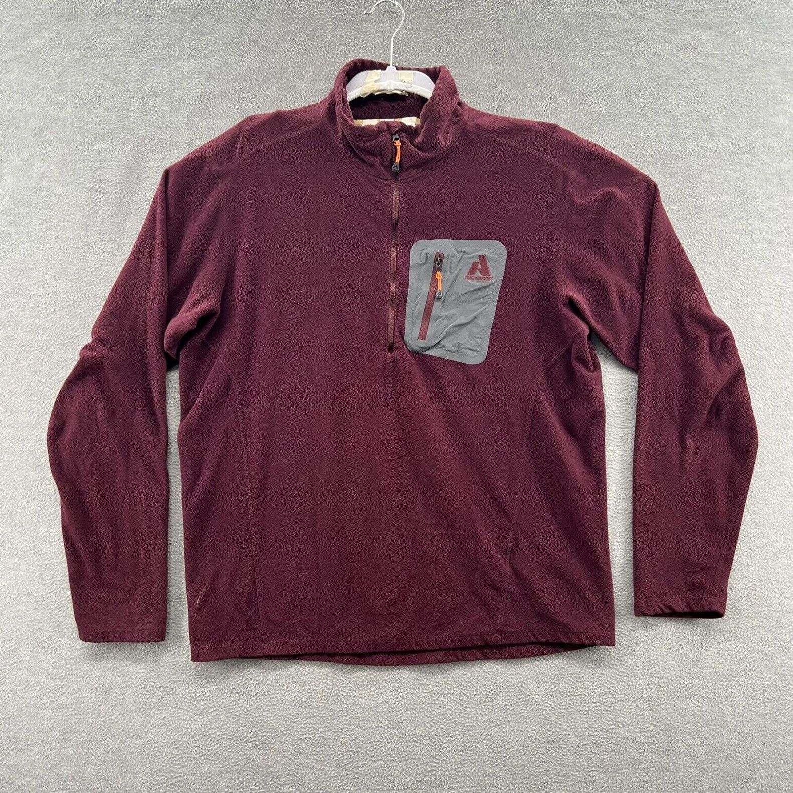 Eddie Bauer Eddie Bauer first ascent Mens Size LT Red Half Zip ...