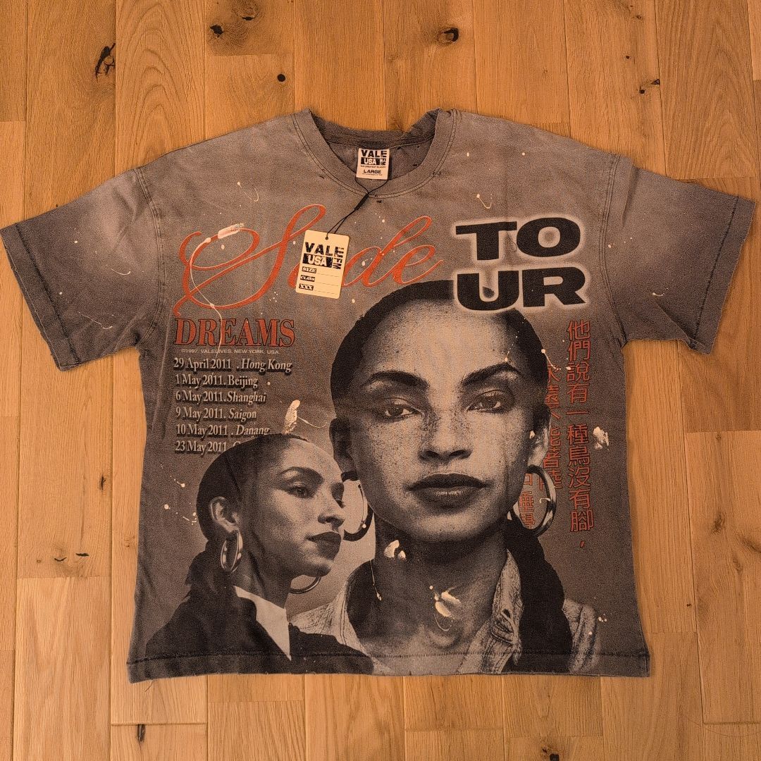 Vale VALE Forever HK Tour Tee L / Sade Graphic / Rare Drop | Grailed