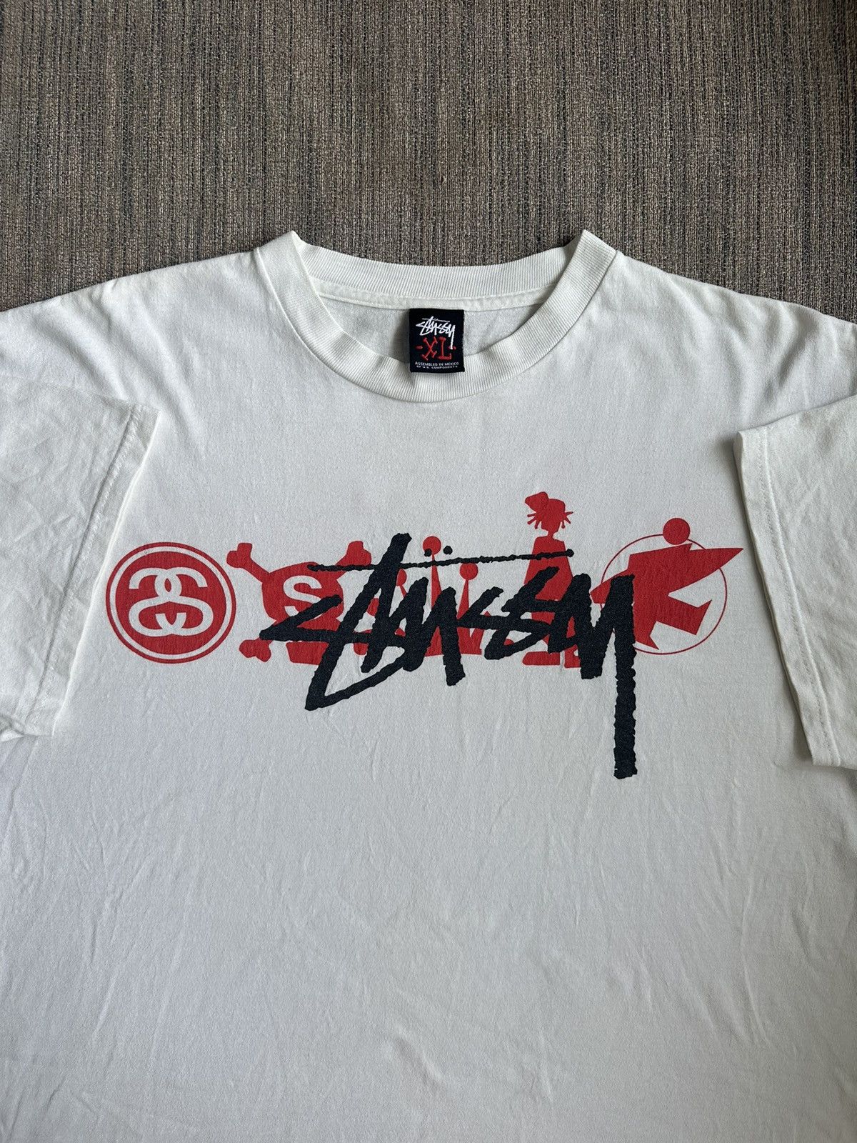 Streetwear × Stussy × Vintage Vintage Stussy Signature Logo 2 side ...