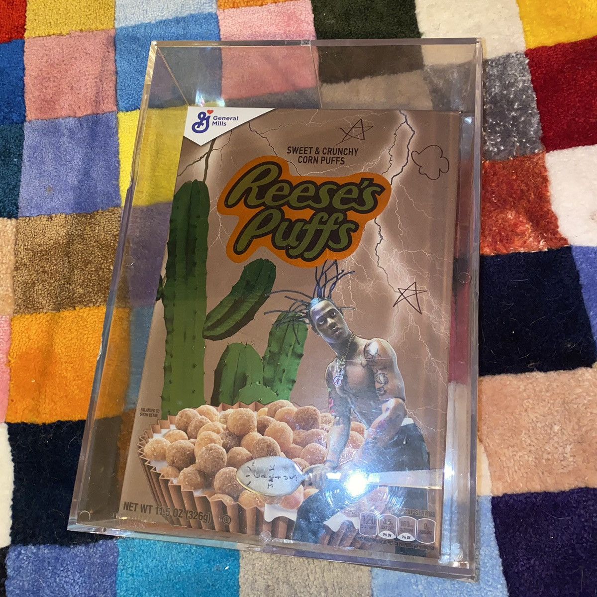 Travis Scott Travis Scott Reese’s Puffs special box | Grailed