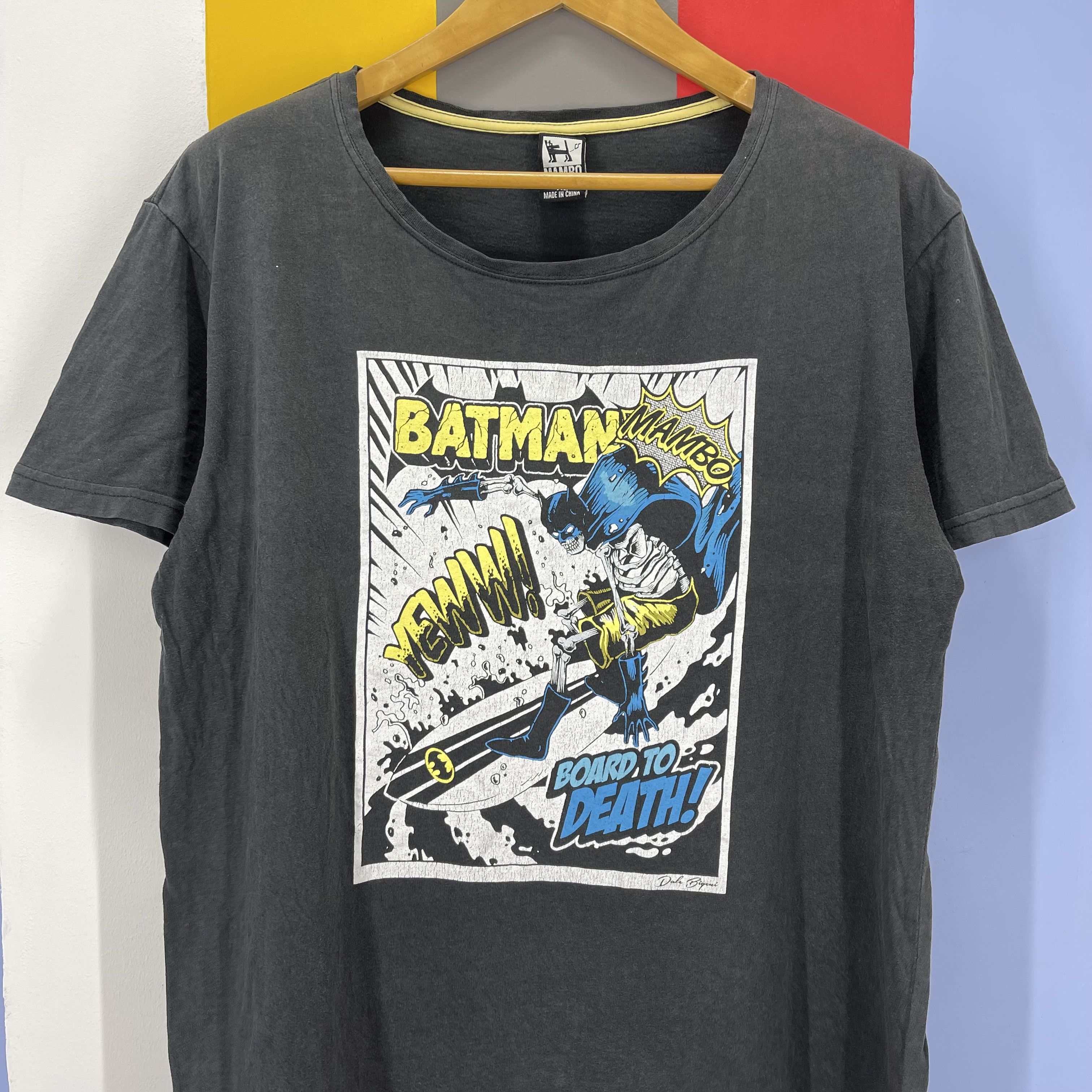 Dc Comics × Mambo × Surf Style MAMBO x DC COMICS Batman Surfboard T ...