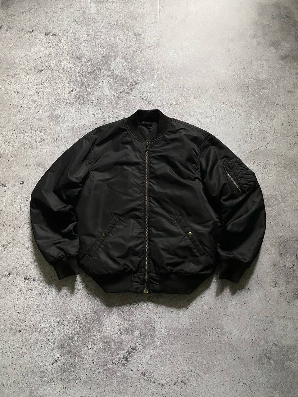Avant Garde × Bomber Jacket × Japanese Brand VINTAGE MA-1 INTERMEDIATE FLIGHT BOMBER JACKET ...
