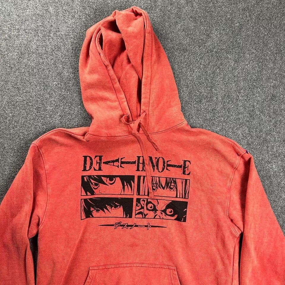 Other Death Note Hoodie Adults Large Pullover Tie Dye Graphic Mens ...